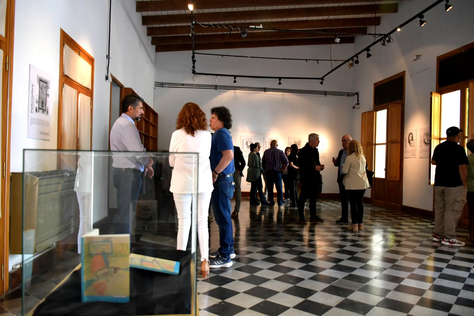 Muestra "Ilustraciones Bestiarios y Adioses" en el Museo Emma Nozzi